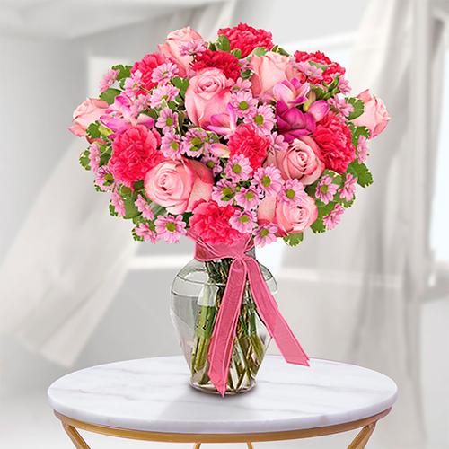 Florerias en Culiacan | Flores a Culiacan Fiesta Rosa